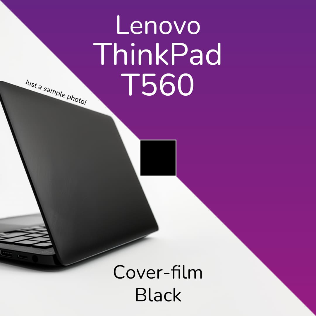Lenovo ThinkPad T560 - Black Matte | Custom fit Cover-film - Noviply ...